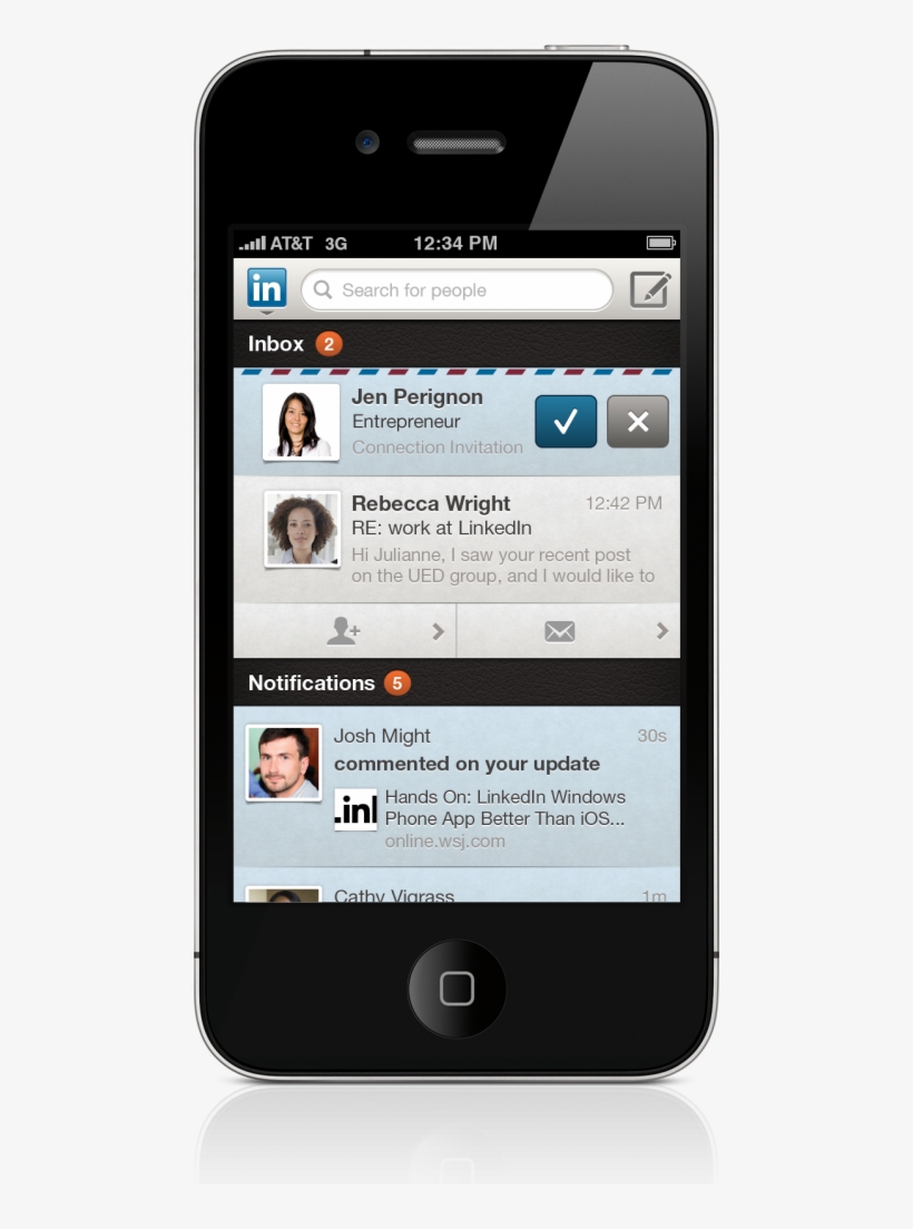 2012 09 07 - Linkedin Mobile Post PNG Image | Transparent PNG Free ...