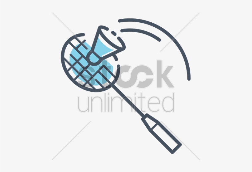 Badminton Clipart Main - Badminton Racket And Shuttlecock Drawing Easy ...