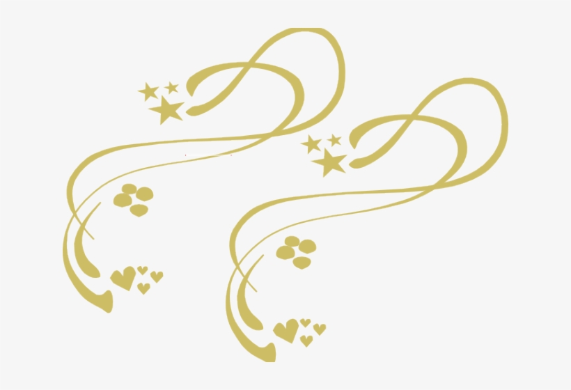 Golden Clipart Lines - Vines Clip Art PNG Image | Transparent PNG Free ...