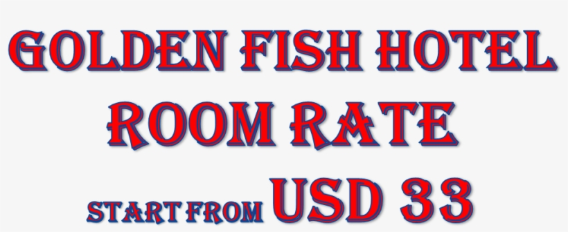 Golden Fish Hotel 96/97 Cherry Street, Kan Out Quarter, - Carmine PNG ...
