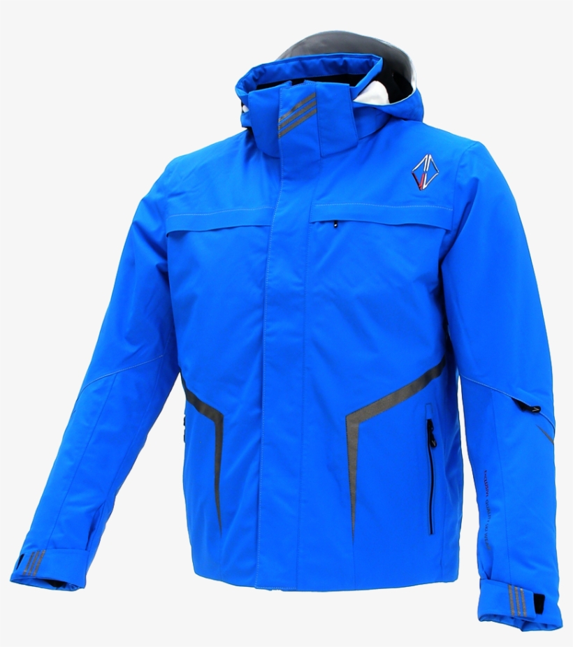 Men Aspire Jacket Blue Front - Pocket PNG Image | Transparent PNG Free ...