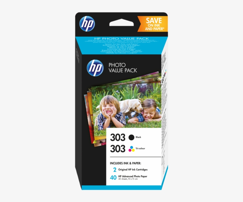 Hp 303 Photo Value Pack - Hp 303 PNG Image | Transparent PNG Free ...