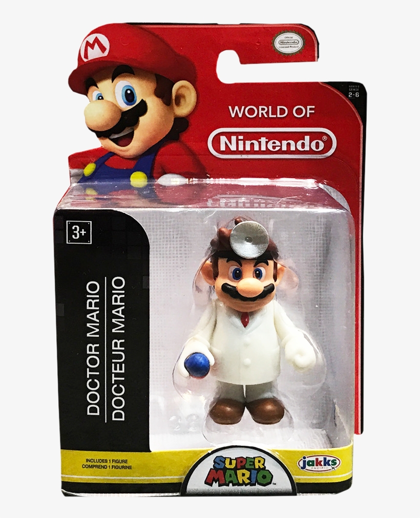Doctor Mario - World Of Nintendo Yoshi Figure PNG Image | Transparent ...