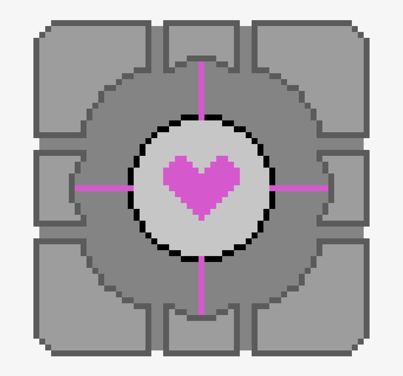 Companion Cube - Portable Network Graphics PNG Image | Transparent PNG ...