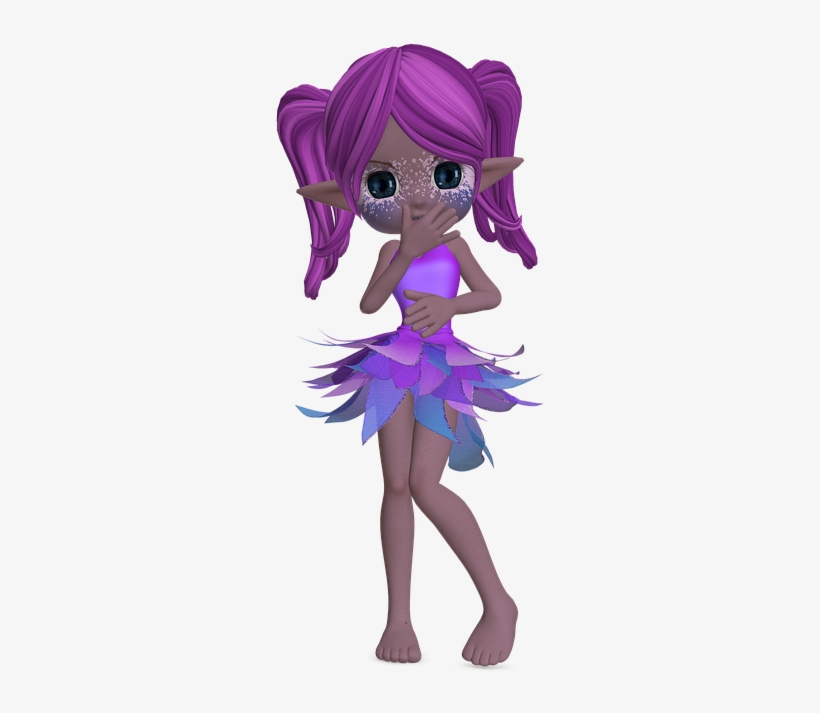 Toon, Woman, Female, Elf, Pose, Figure, Beautiful - Cartoon PNG Image ...