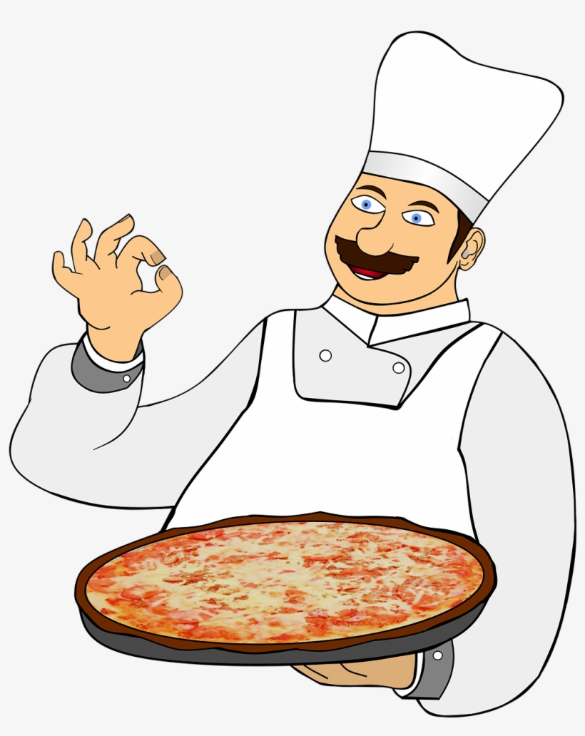 Cook Vector Pizza - Pizza Chef Transparent PNG Image | Transparent PNG ...