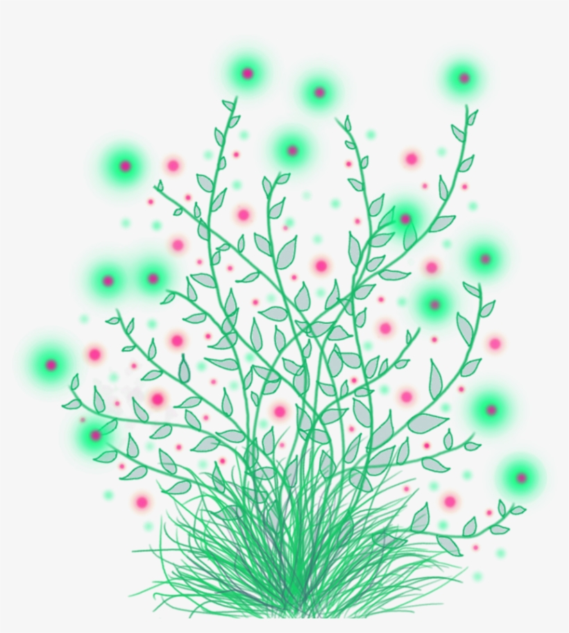 Flowers Png Transparent - Green Flower Art Png PNG Image | Transparent ...