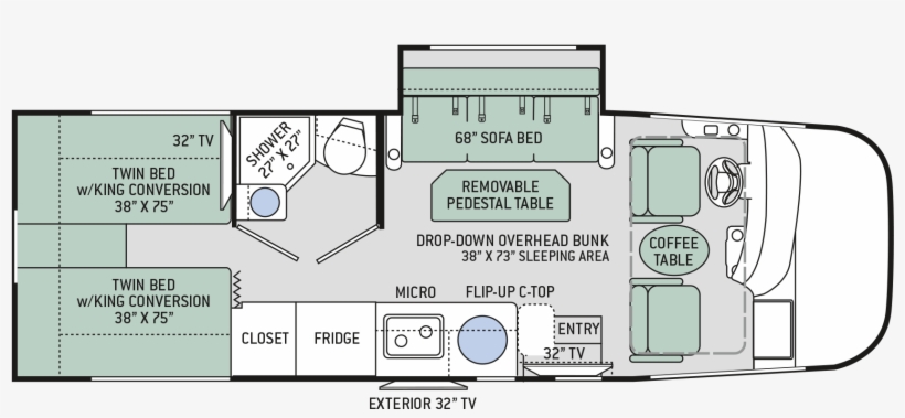 24 - - 2019 Ruv Vegas Floor Plan PNG Image | Transparent PNG Free ...