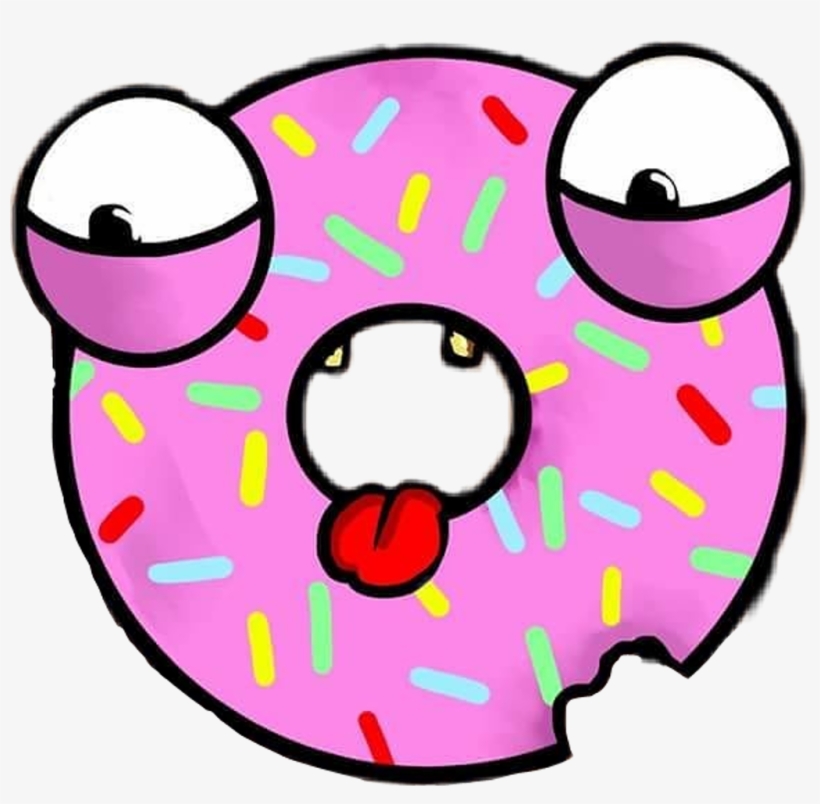 Download Donut Sticker | Transparent PNG Download | SeekPNG