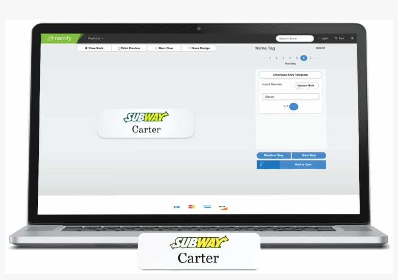 Name Tag Builder - Netbook PNG Image | Transparent PNG Free Download on ...