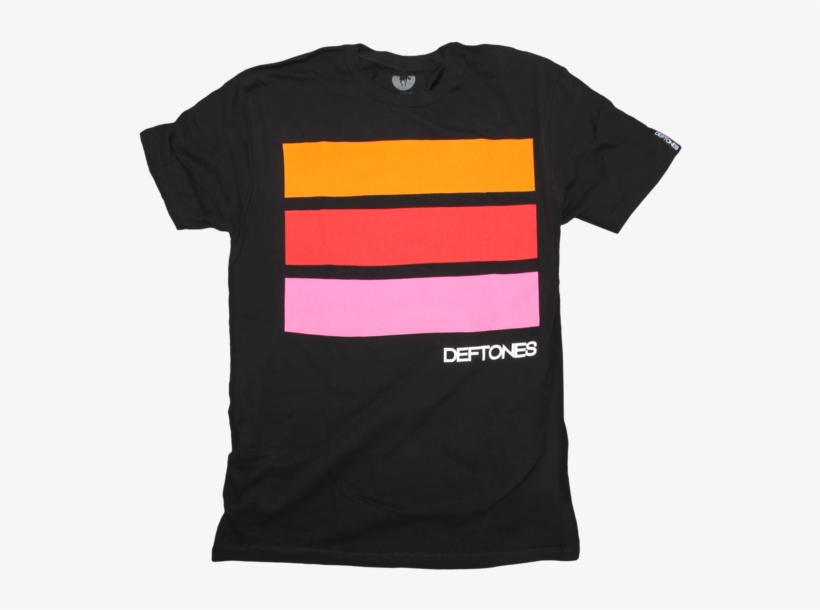 Sunset Bars Black T-shirt - Deftones PNG Image | Transparent PNG Free ...