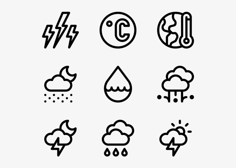 Weather - Drawing Icons PNG Image | Transparent PNG Free Download on ...