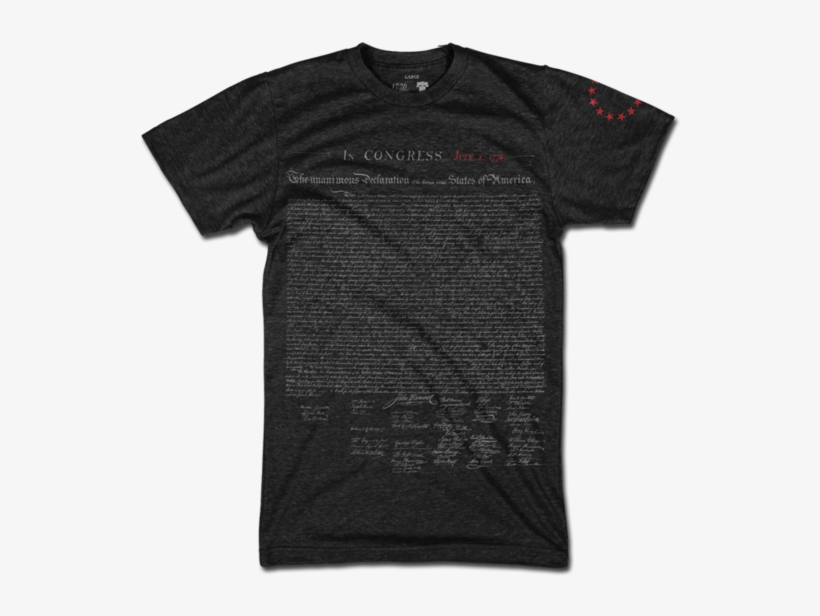 The Declaration - Active Shirt PNG Image | Transparent PNG Free ...