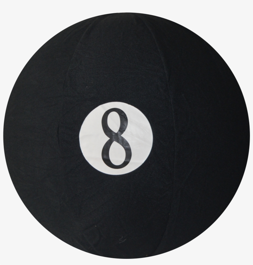 Giant Billiards / American Pool Eight Ball, Tst Toys - Circle PNG Image ...