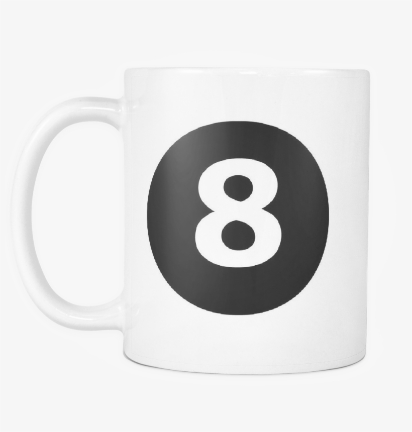 Eight Ball Coffee Mug - Coffee Cup PNG Image | Transparent PNG Free ...