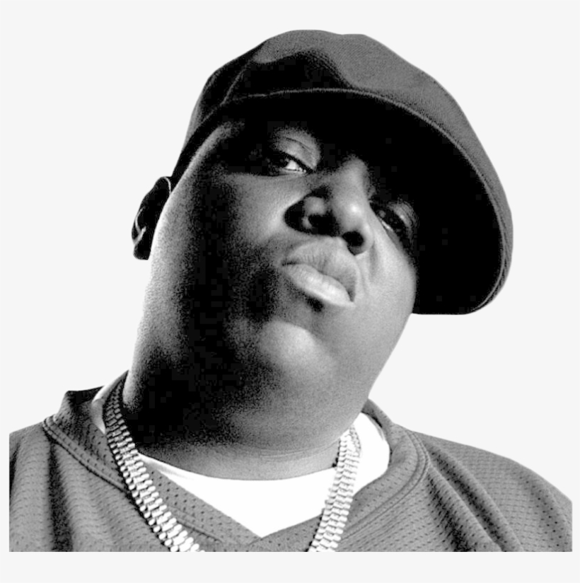 Download Notorious Big Black And White | Transparent PNG Download | SeekPNG