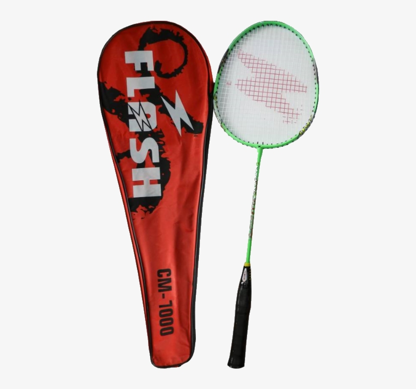 Flash Badminton Racket - Racket PNG Image | Transparent PNG Free ...