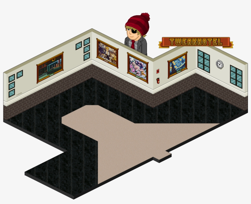 Kisspng Habbo Roof Room Anonymous Floor Room Background - Habbo Bg ...