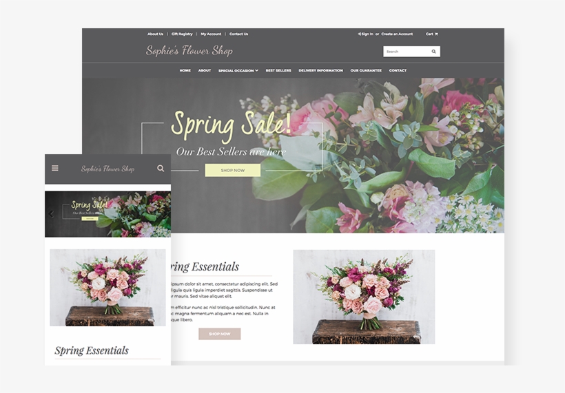 Flowers Website Template Free - Bouquet PNG Image | Transparent PNG ...