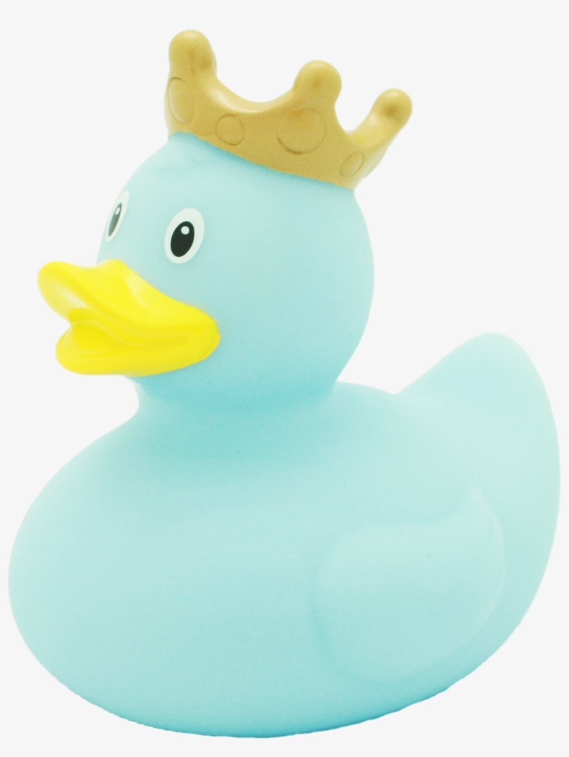 Duck With A Crown, Light Blue - Duck PNG Image | Transparent PNG Free ...