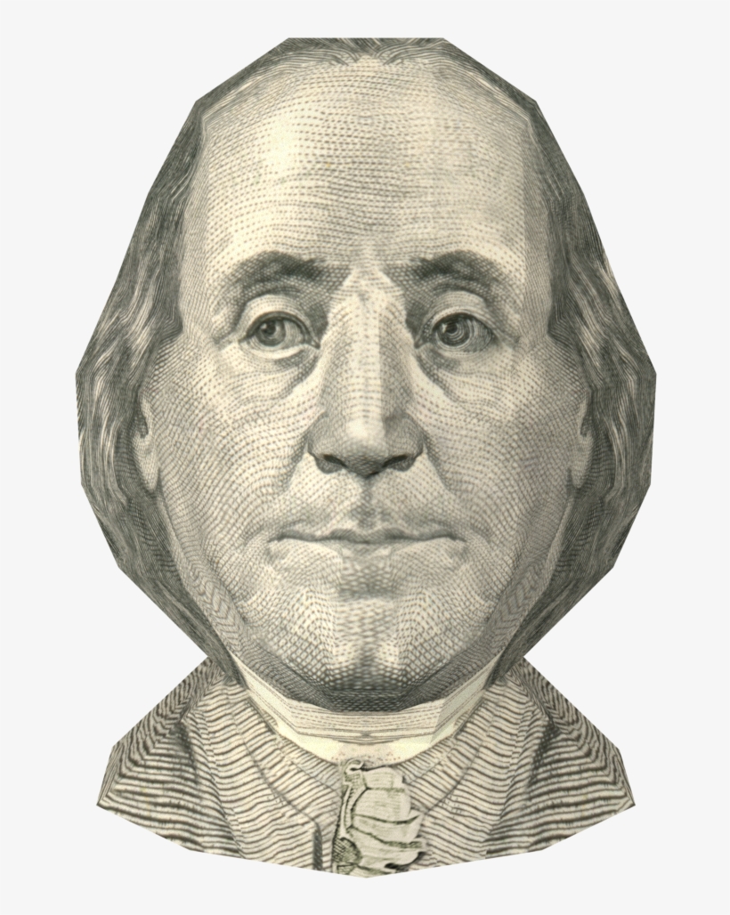 Us $100 Bill- Benjamin Franklin - Sketch PNG Image | Transparent PNG ...