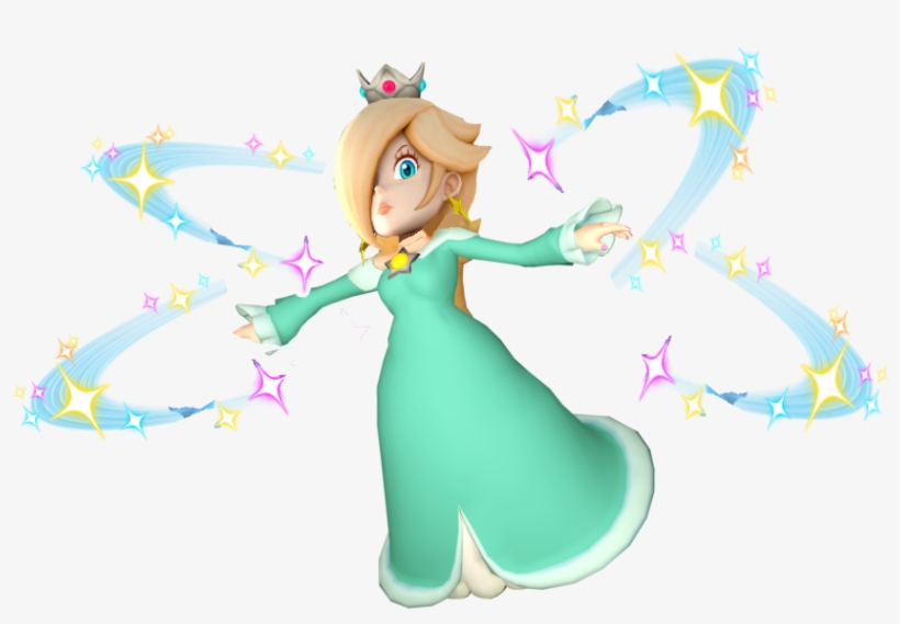 Rosalina Fairy Of The Galaxy - Cartoon PNG Image | Transparent PNG Free ...
