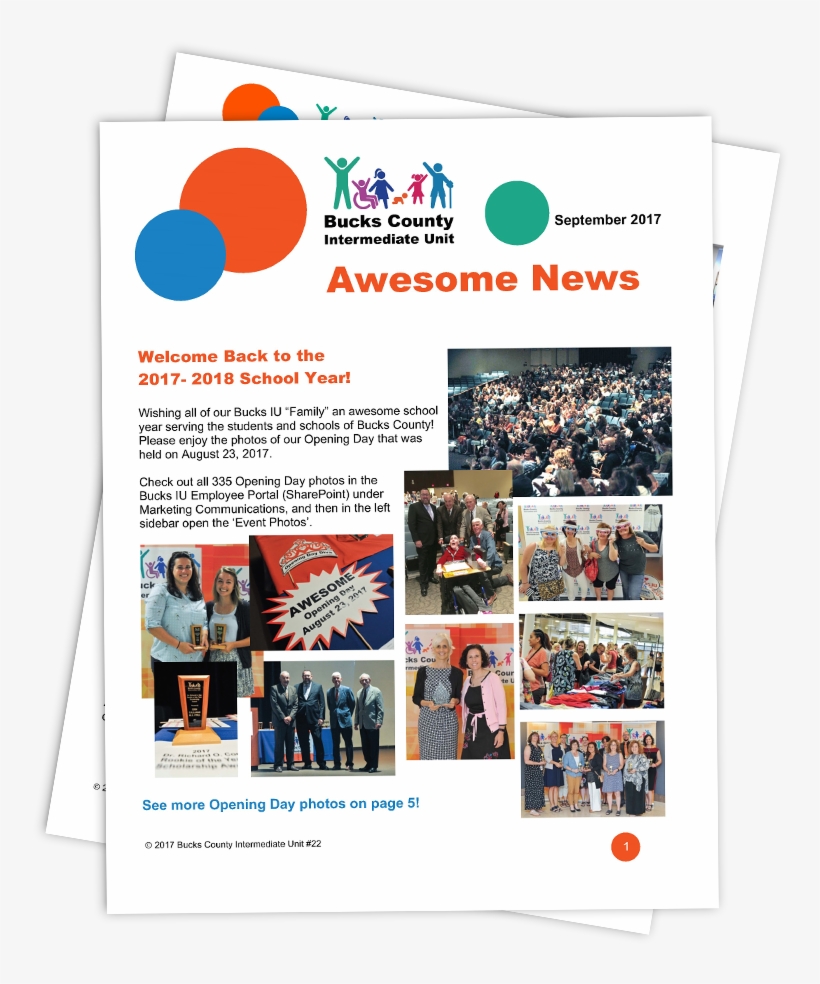 Awesome News Newsletter Front Page - Flyer PNG Image | Transparent PNG ...