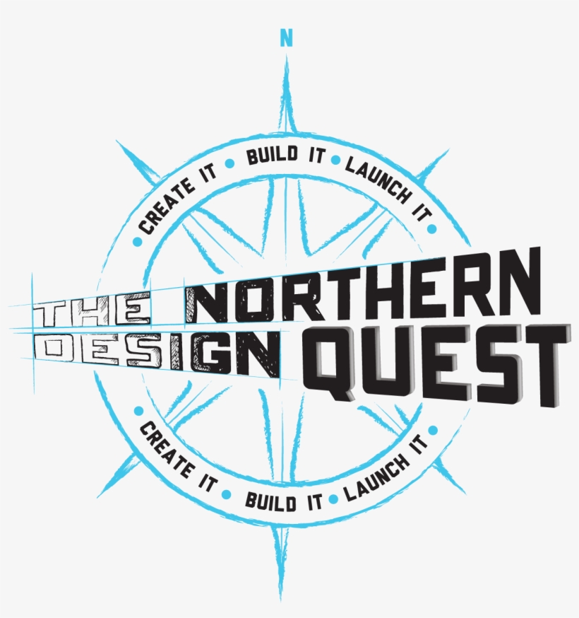Northern Design Quest Logo Blue - Circle PNG Image | Transparent PNG ...
