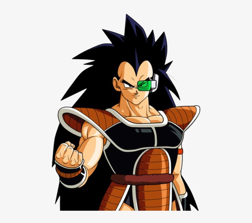 Un Fuerte Guerrero Saiyan, Raditz Llega A La Tierra - Dbz Raditz Black ...