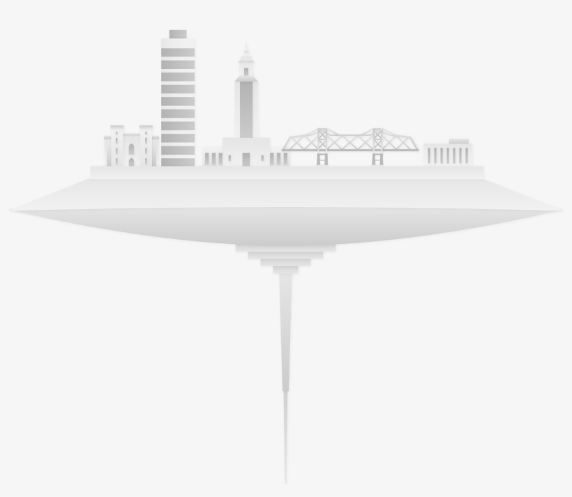 The Force Is Strong In Baton Rouge - Skyline PNG Image | Transparent ...