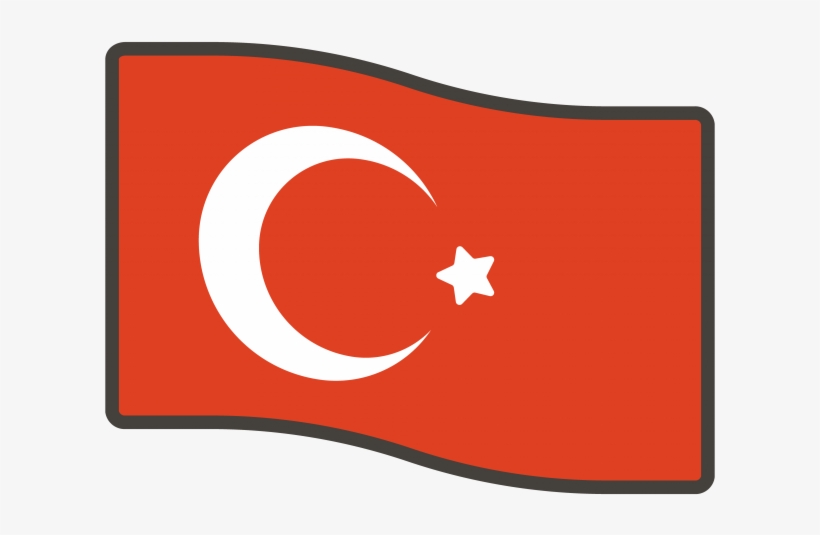 Download Turkey Flag Emoji | Transparent PNG Download | SeekPNG