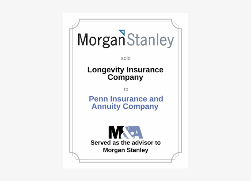 Penn Insurance And Annuity Co - Morgan Stanley PNG Image | Transparent ...