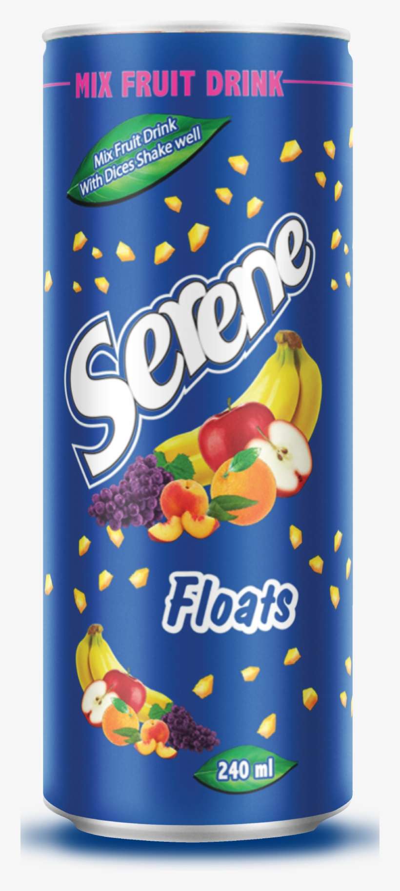 Mix Fruits Can - Carbonated Soft Drinks PNG Image | Transparent PNG ...