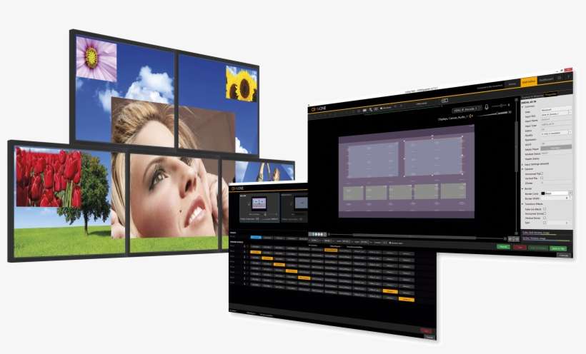 Creative Video Wall Design Software For Coriomaster, - Led-backlit Lcd ...