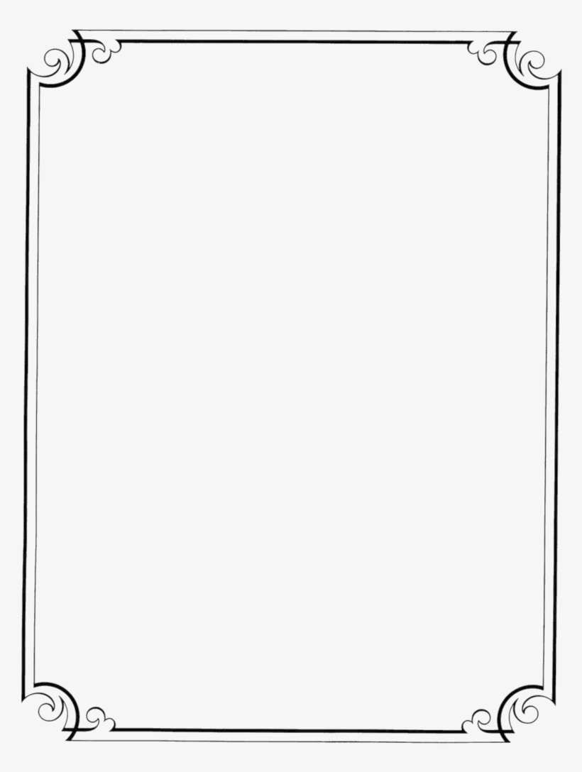 Transparent Page Border