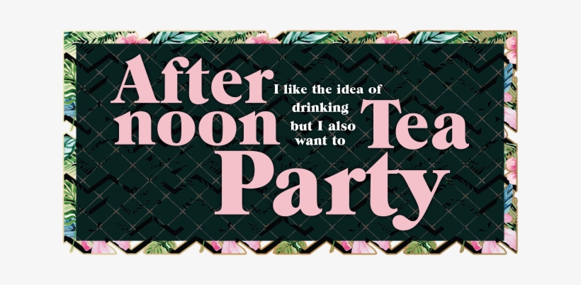 The Tea Party - Poster PNG Image | Transparent PNG Free Download on SeekPNG