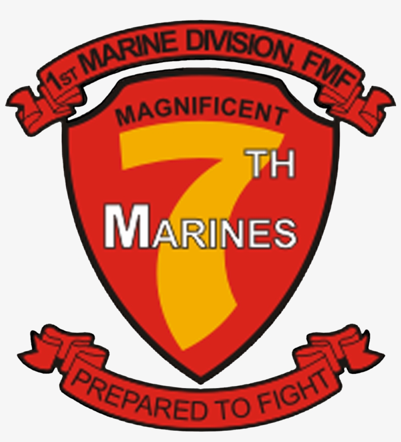 Marines Logo Png - 7th Marine Regiment Logo PNG Image | Transparent PNG ...