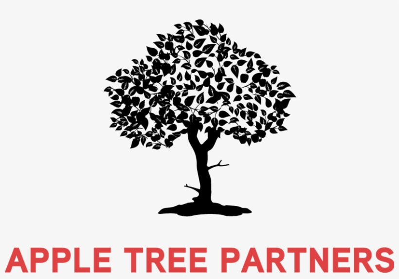 Logo For Apple Tree Partners Includes A Black Deciduous - Apple Tree ...