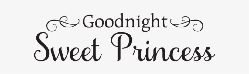 Good Night Png Transparent Images - Princess Removable Wall Decal ...
