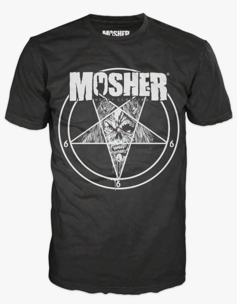 Mosher Pete-agram Our Pentagram Shirt Satan Mosher - Mosher Clothing ...