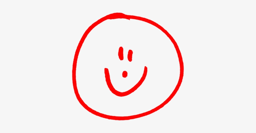 Download Red Smiley Face Png - Handwritten Smiley Face Png ...