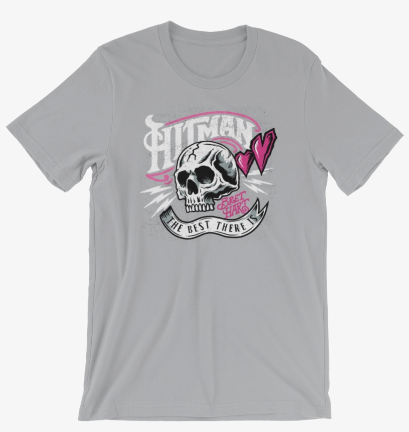 Bret Hart "hitman Skull" T-shirt - Mickey Mouse Shirt Disney Shirt ...