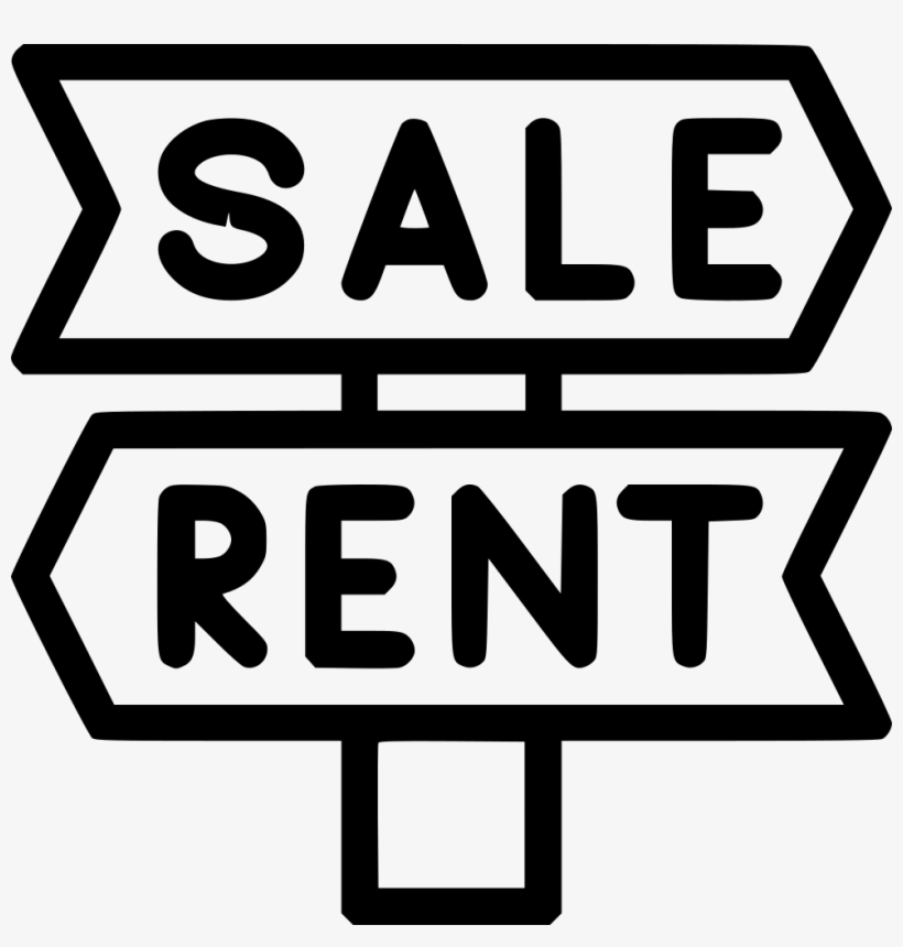 Rent Sale Sign - Garage Sale PNG Image | Transparent PNG Free Download ...