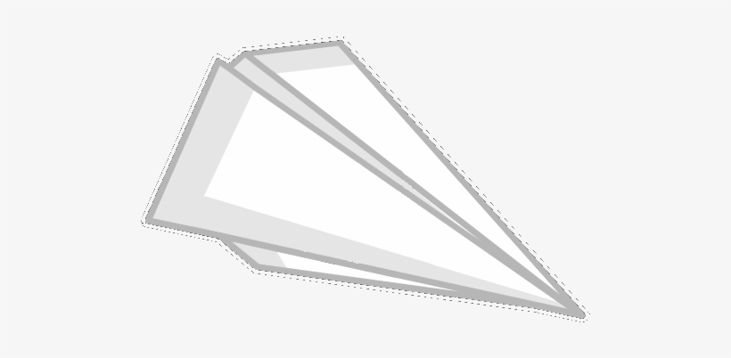 Paper Airplane - Object Overload Paper Airplane Body PNG Image ...