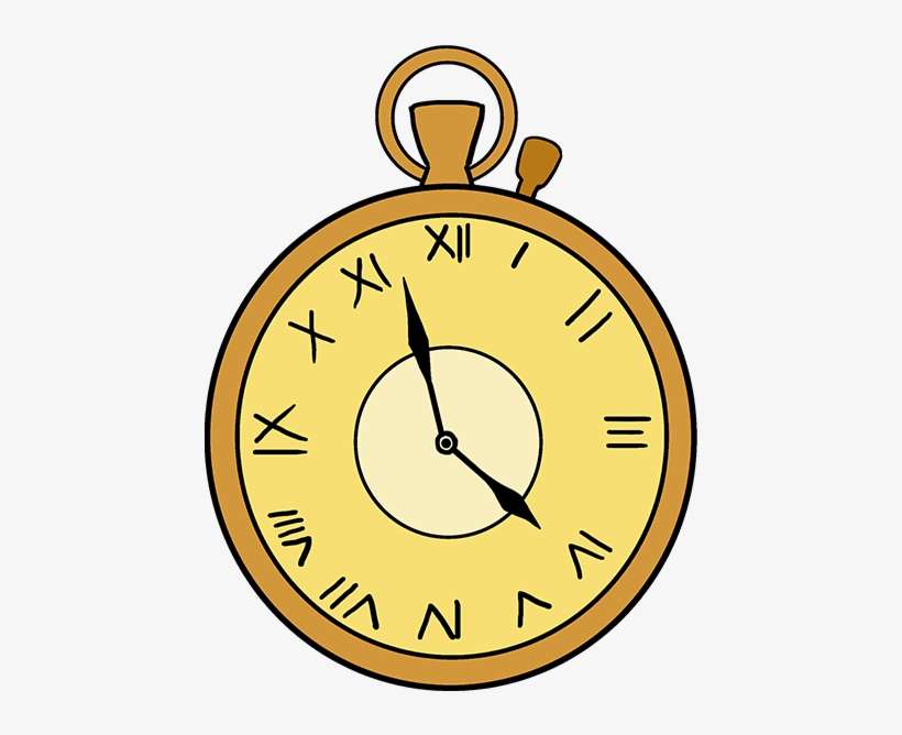 680 X 678 3 - Draw A Pocket Watch Easy PNG Image | Transparent PNG Free ...