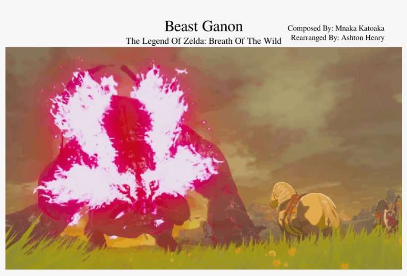 Beast Ganon - Painting PNG Image | Transparent PNG Free Download on SeekPNG