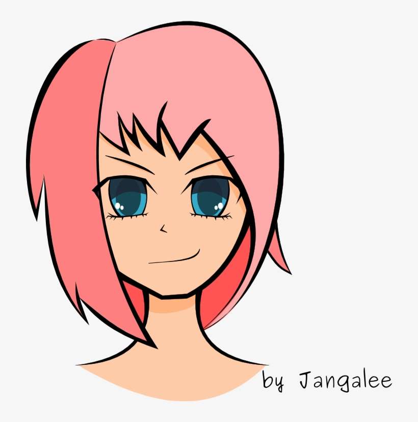 Pink Hair - Cartoon PNG Image | Transparent PNG Free Download on SeekPNG