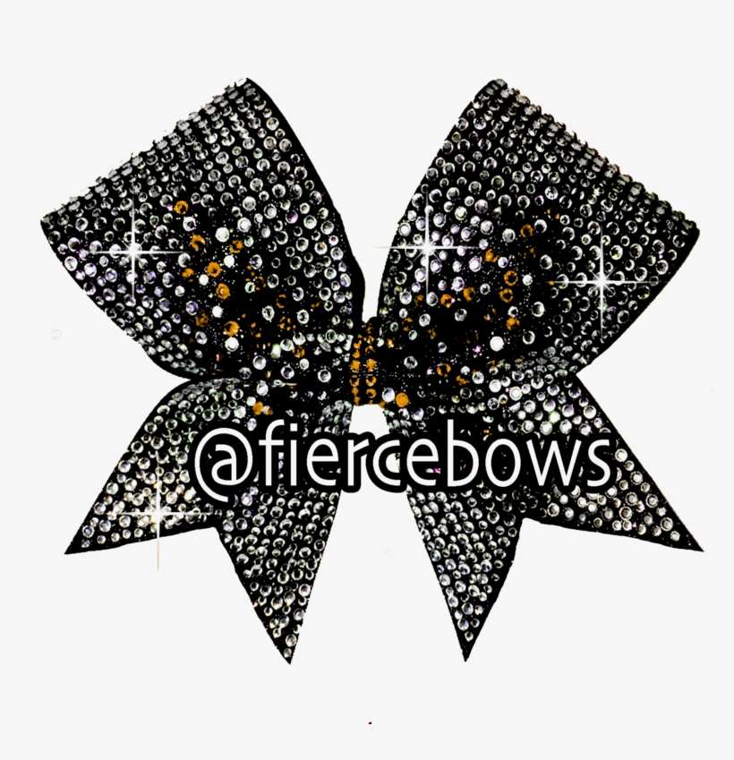 Bling A Ding Rhinestone And Glitter Bow - Riodinidae PNG Image ...