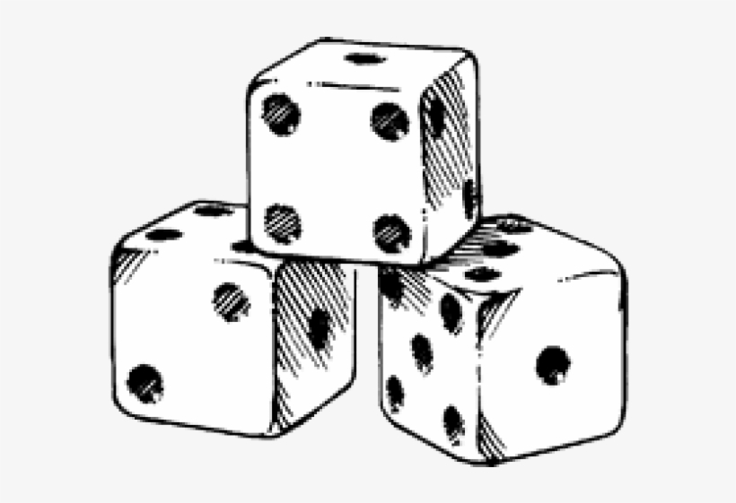 Drawn Dice Transparent Background - Drawings Of Dice PNG Image ...
