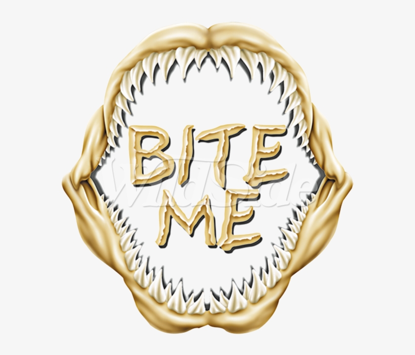 Bite Me - Emblem PNG Image | Transparent PNG Free Download on SeekPNG